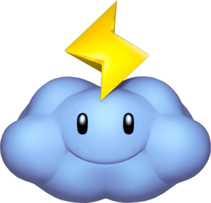 Thunder Cloud - Super Mario Wiki, the Mario encyclopedia