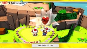 MAX UP Heart - Super Mario Wiki, the Mario encyclopedia