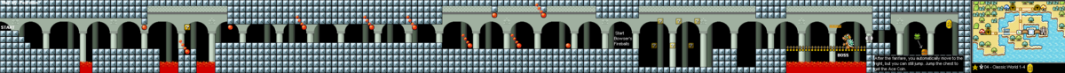 File:SMA4 World E Classic World 1-4 Map.png - Super Mario Wiki, the ...