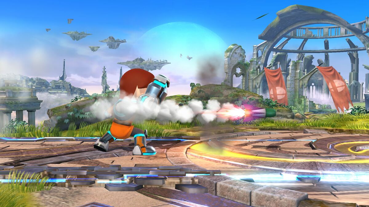 File:SSBWiiU Gunner Missile.jpg - Super Mario Wiki, the Mario encyclopedia