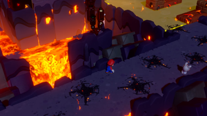 Lava Pit (Mario + Rabbids Kingdom Battle) - Super Mario Wiki, the Mario ...