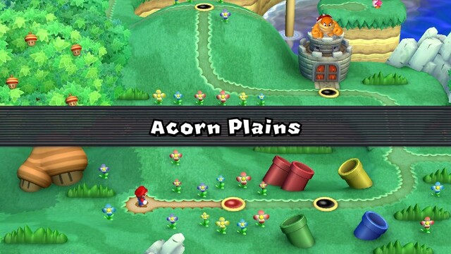 File:Acorn Plains Intro.jpg - Super Mario Wiki, the Mario encyclopedia