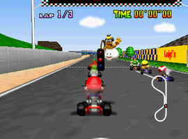 Finish line (object) - Super Mario Wiki, the Mario encyclopedia