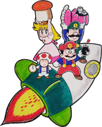 Mini Rocket - Super Mario Wiki, the Mario encyclopedia