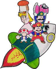 Mini Rocket - Super Mario Wiki, the Mario encyclopedia
