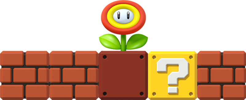 File:Blocks and fire flower.png - Super Mario Wiki, the Mario encyclopedia