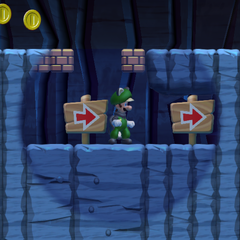 False wall - Super Mario Wiki, the Mario encyclopedia