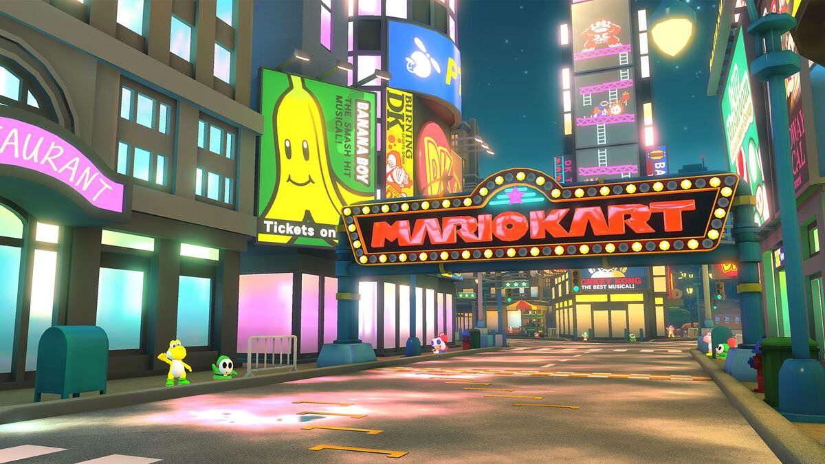 File:MK8D New York Minute Start Line.jpg - Super Mario Wiki, the Mario ...