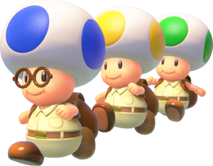 Toad Brigade - Super Mario Wiki, the Mario encyclopedia