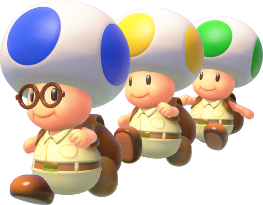 Toad Brigade - Super Mario Wiki, the Mario encyclopedia