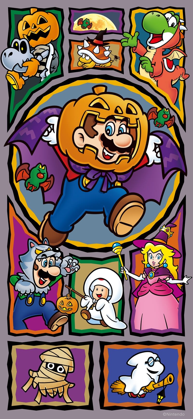 File:MN Mario Halloween 2022 Wallpaper Smartphone.jpg - Super Mario ...