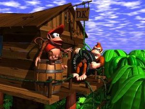 DK's Tree House - Super Mario Wiki, the Mario encyclopedia