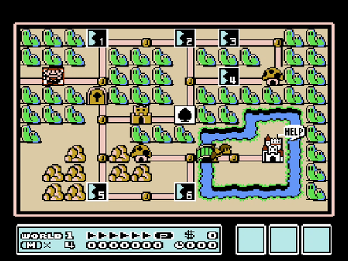 World 1 Map (Grass Land) - Super Mario Wiki, the Mario encyclopedia