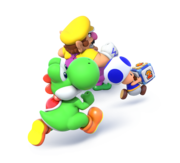 Gallery:Blue Toad (species) - Super Mario Wiki, the Mario encyclopedia