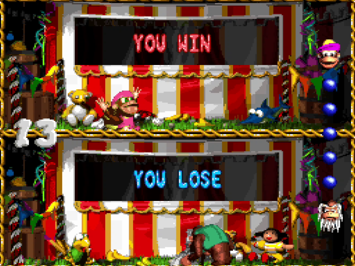 File:NM DKC3 Showdown Win.png - Super Mario Wiki, the Mario encyclopedia