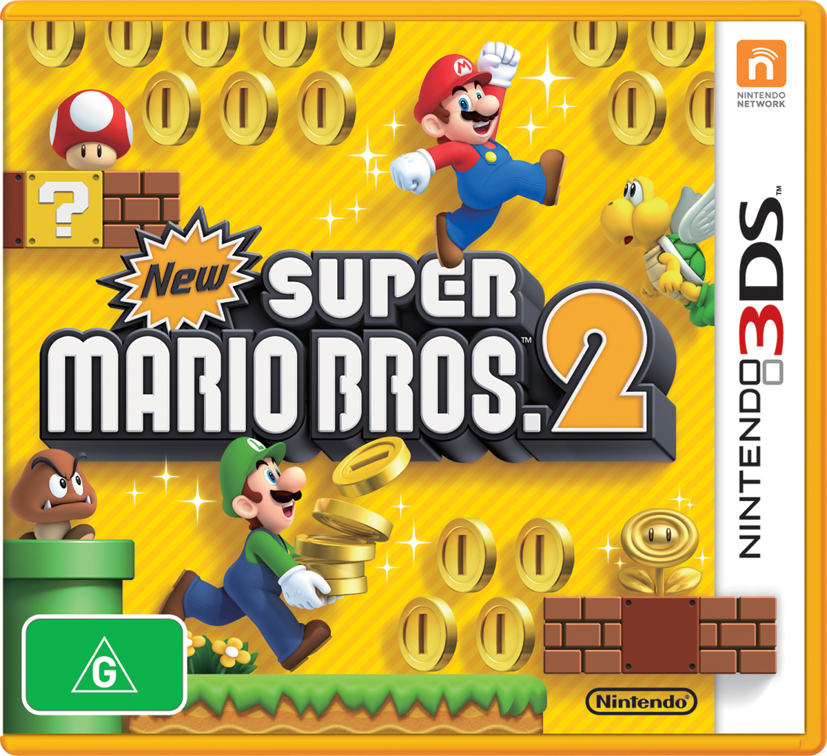 File:NSMB2 Australia Box Art.png - Super Mario Wiki, the Mario encyclopedia