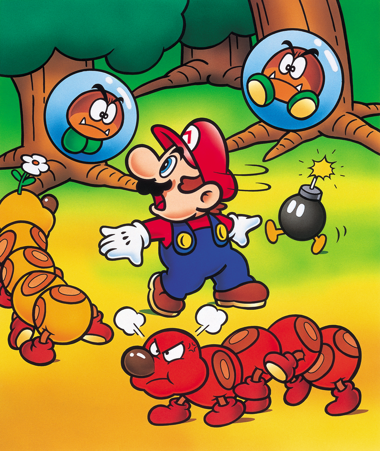 File:SMW Forest of Illusion Scene Artwork.png - Super Mario Wiki, the ...