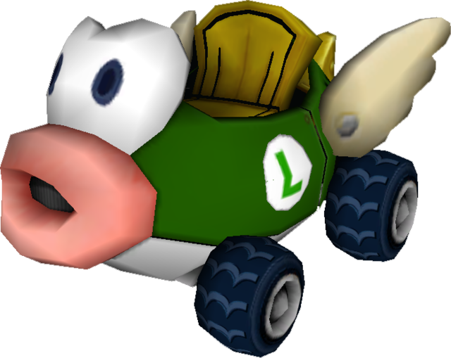 File:Cheep Charger (Baby Luigi) Model.png - Super Mario Wiki, the Mario ...