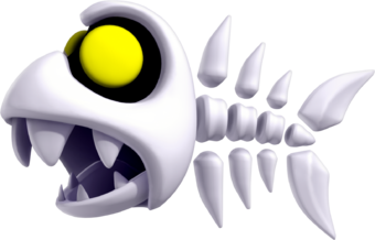 Fish Bone - Super Mario Wiki, the Mario encyclopedia