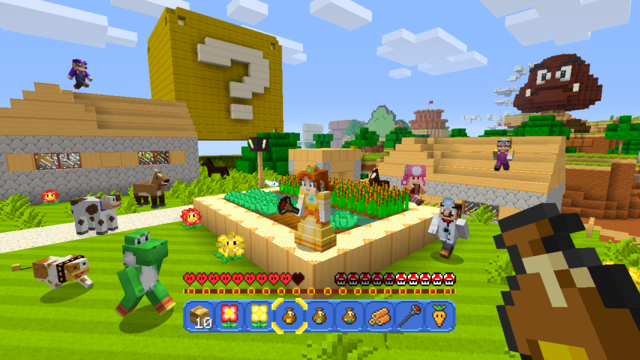 File:Minecraft - Mario Mashup screenshot10.png - Super Mario Wiki, the ...
