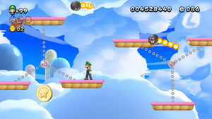 Flame Chomp Ferris Wheel - Super Mario Wiki, the Mario encyclopedia