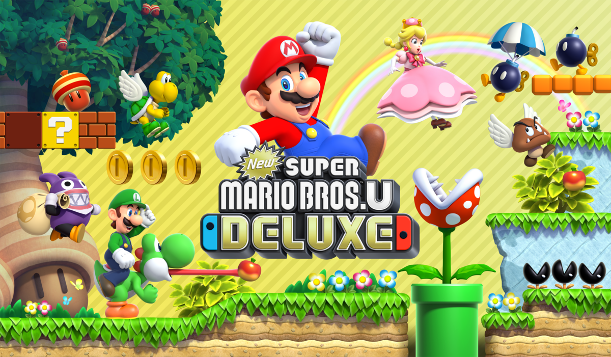 File:NSMBU Deluxe banner.png - Super Mario Wiki, the Mario encyclopedia