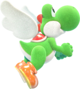 Winged Yoshi - Super Mario Wiki, the Mario encyclopedia
