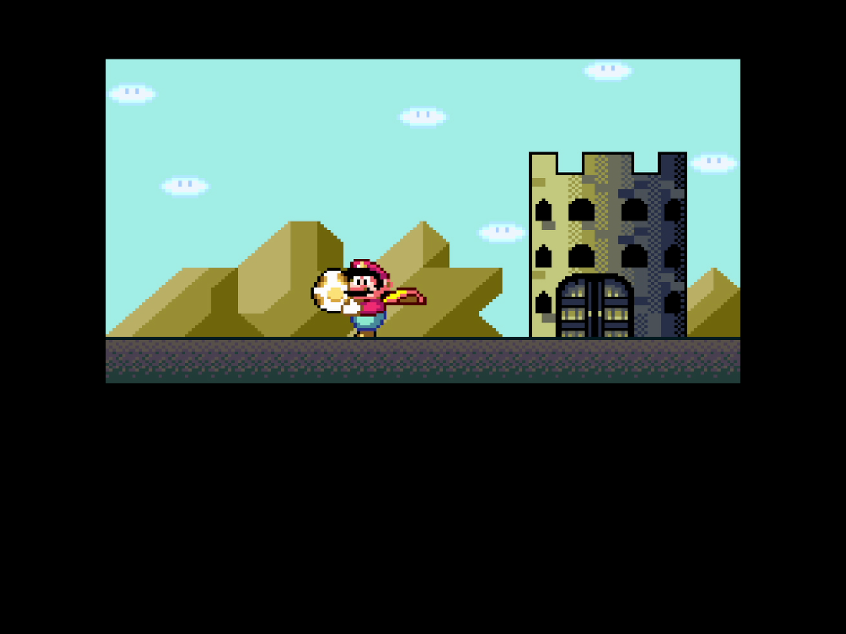 File:NM SMW Castle Clear Scene Rescuing an Egg.png - Super Mario Wiki ...