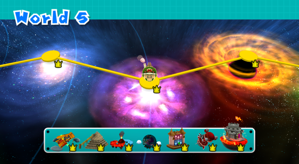 File:SMG2 Map W5.png - Super Mario Wiki, the Mario encyclopedia