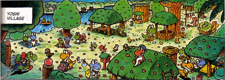 Yoshi Village - Super Mario Wiki, the Mario encyclopedia