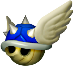 Spiny Shell (blue) - Super Mario Wiki, the Mario encyclopedia