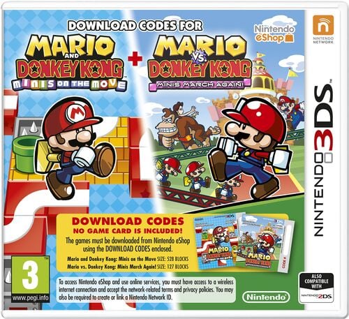 Mario and Donkey Kong: Minis on the Move + Mario vs. Donkey Kong: Minis ...