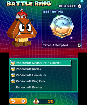 Battle Ring (Mario & Luigi: Paper Jam) - Super Mario Wiki, the Mario ...