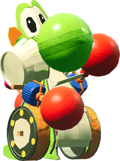 Go-Go Yoshi - Super Mario Wiki, the Mario encyclopedia