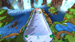 Hole-In-One Curling - Super Mario Wiki, the Mario encyclopedia