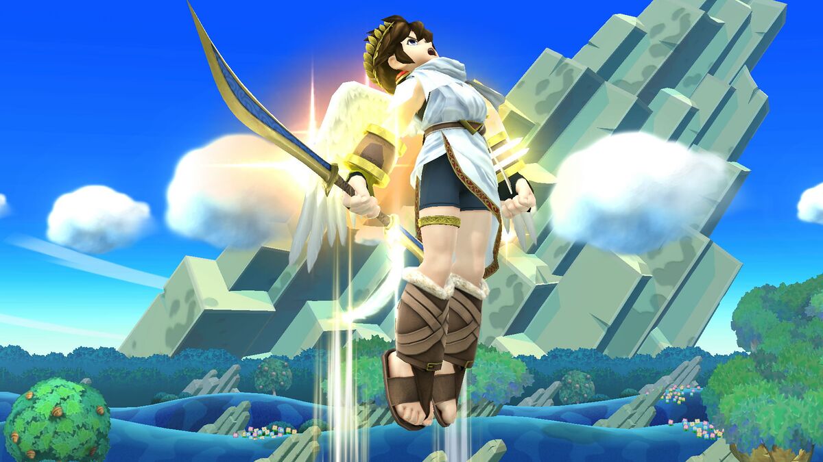 File:Pit Power of Flight Wii U.jpg - Super Mario Wiki, the Mario ...