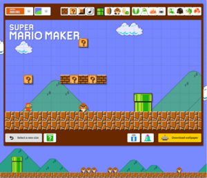 Super Mario Maker Wallpaper Maker - Super Mario Wiki, the Mario ...