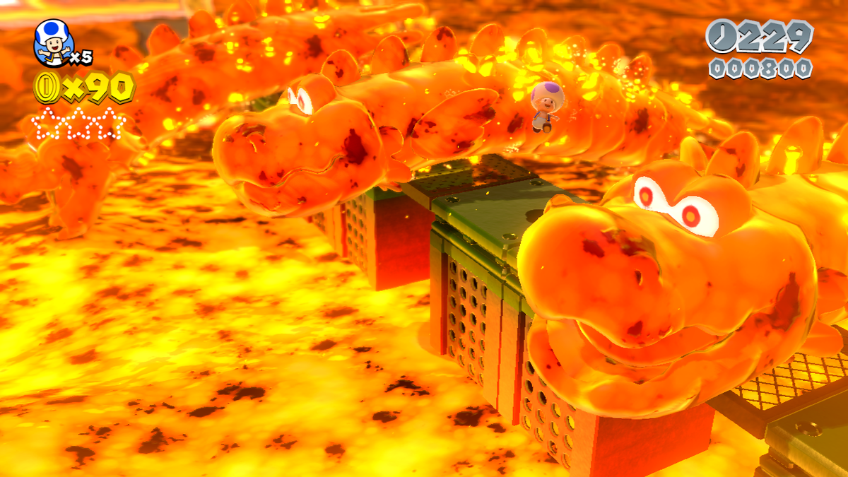 File:SM3DW Charvaarghs Screenshot.png - Super Mario Wiki, the Mario ...