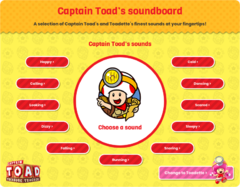Captain Toad Funny Soundboard - Super Mario Wiki, the Mario encyclopedia