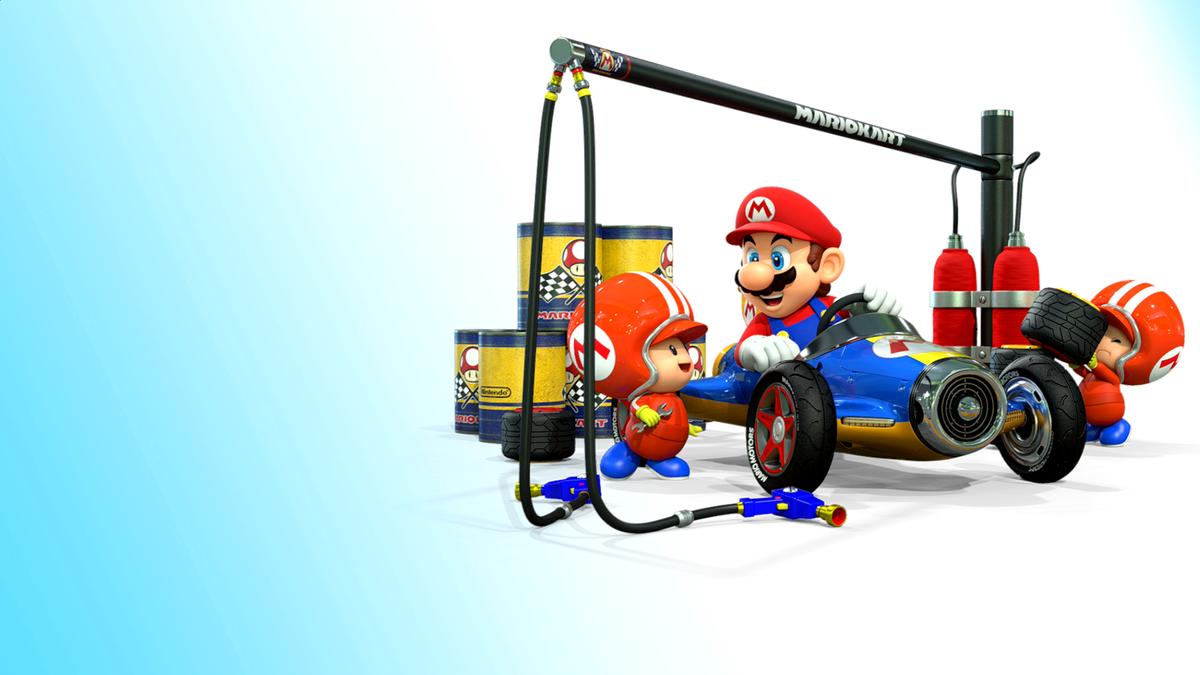 File:MK8DX Background Toads Mario.png - Super Mario Wiki, the Mario ...