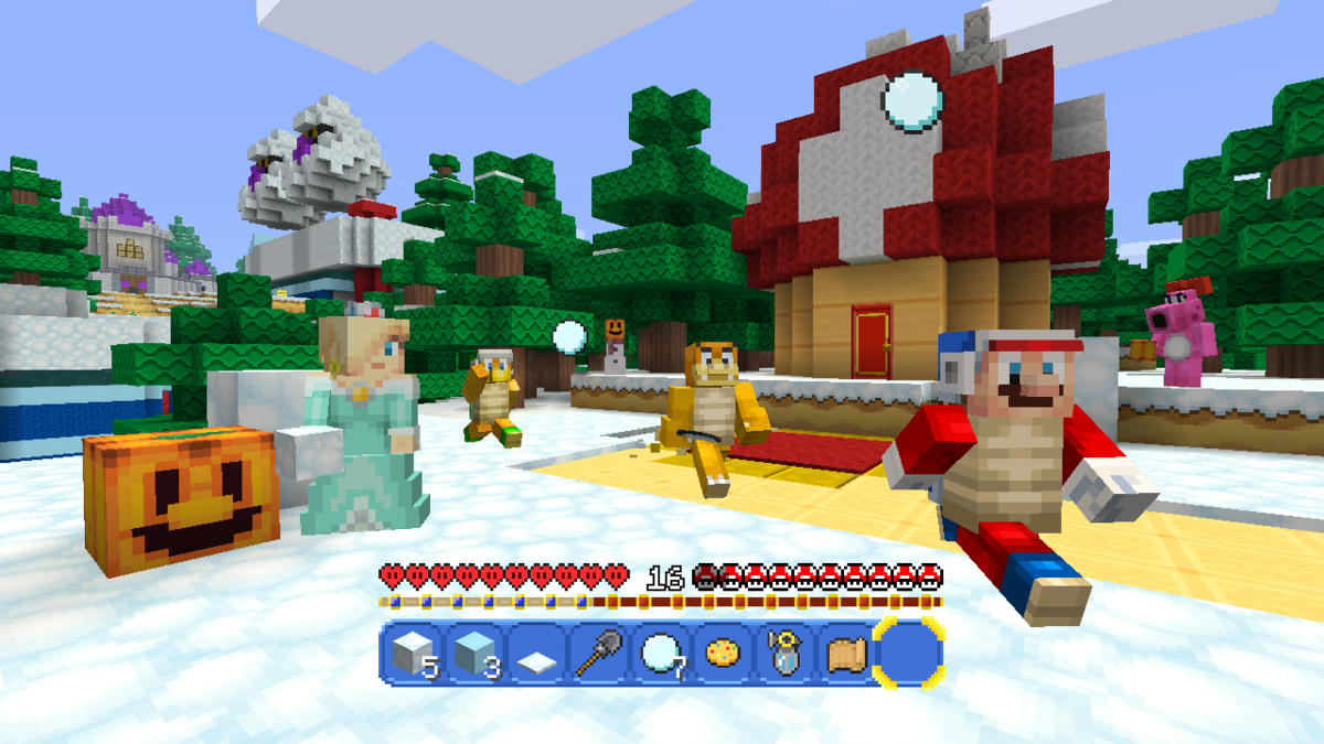 File:Minecraft - Mario Mashup screenshot2.png - Super Mario Wiki, the ...
