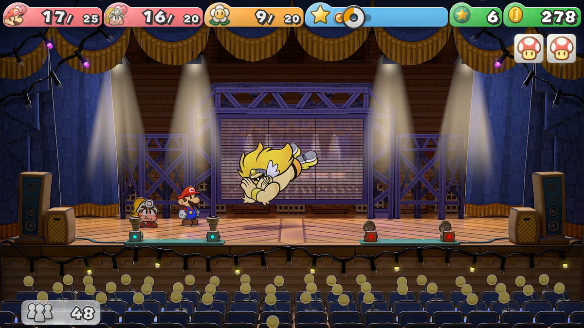 File:PMTTYDNS Rawk Hawk Battle.png - Super Mario Wiki, the Mario ...