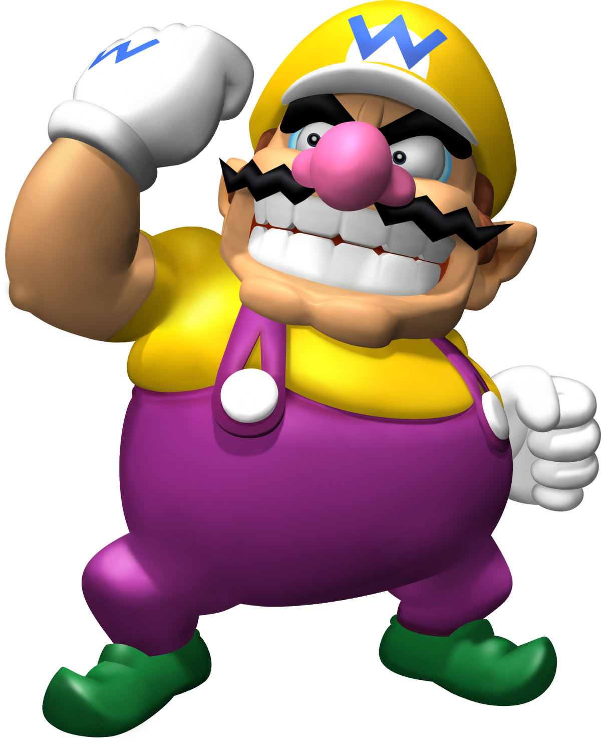 File:Wario Flex Artwork Wario World.png - Super Mario Wiki, the Mario ...