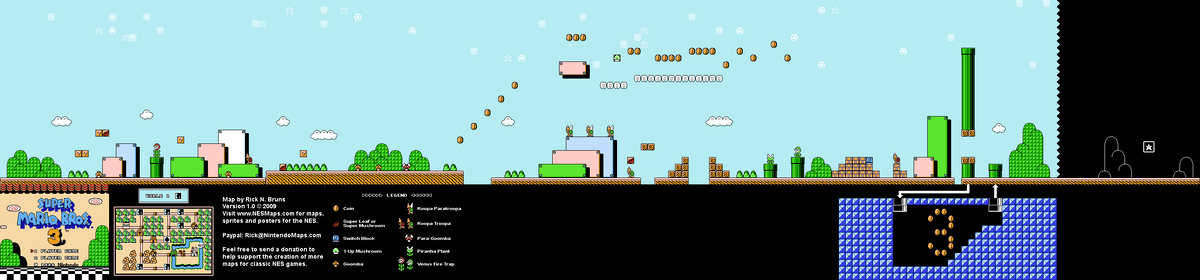 File:SMB3 1-1 map.png - Super Mario Wiki, the Mario encyclopedia