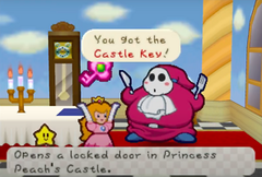 Castle Key (Peach's Castle) - Super Mario Wiki, the Mario encyclopedia