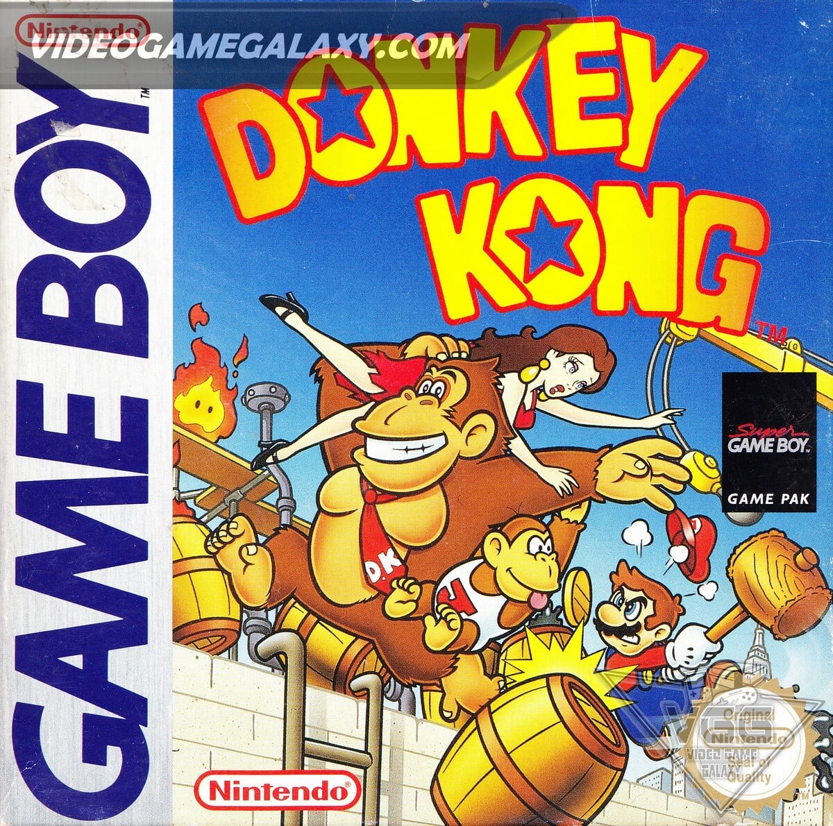 File:Donkey Kong GB Box EUR.jpg - Super Mario Wiki, the Mario encyclopedia