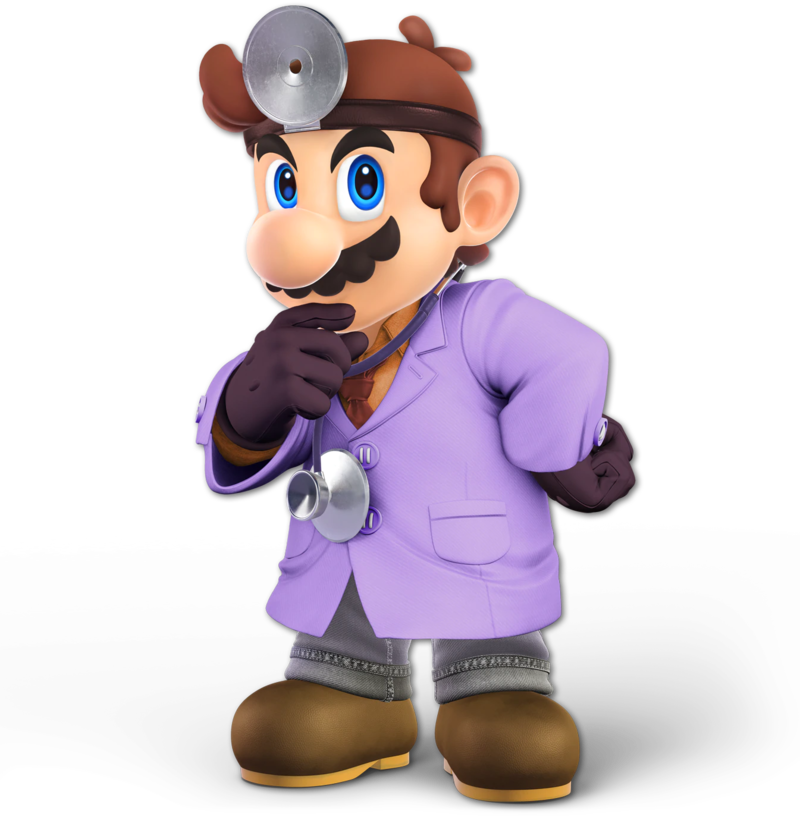 File:Dr. Mario Purple SSBU.png - Super Mario Wiki, the Mario encyclopedia
