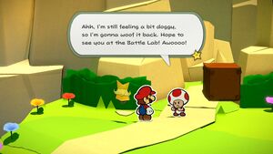 Battle Lab Toad - Super Mario Wiki, the Mario encyclopedia