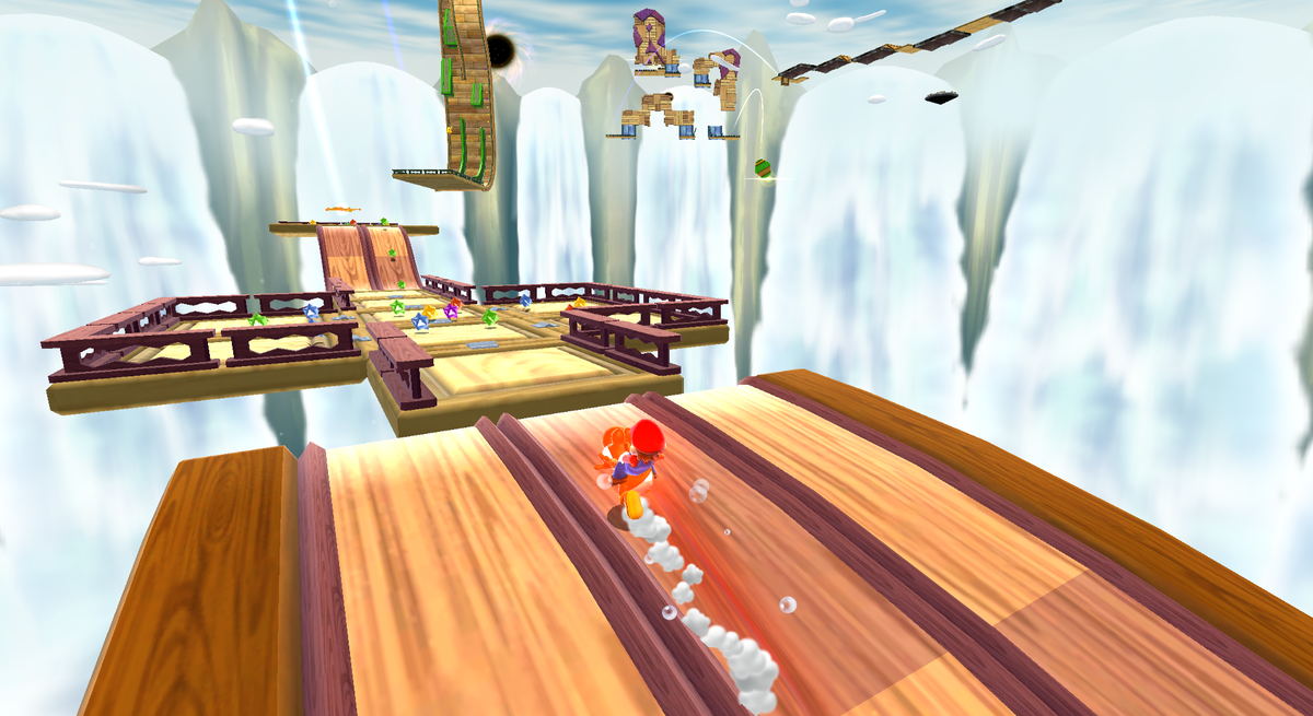 File:SMG2 Dash Yoshi Hightail.png - Super Mario Wiki, the Mario ...