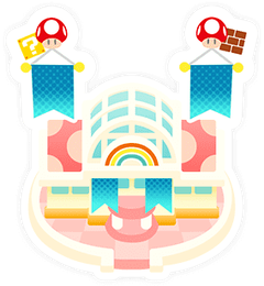 Rainbow Galleria - Super Mario Wiki, the Mario encyclopedia